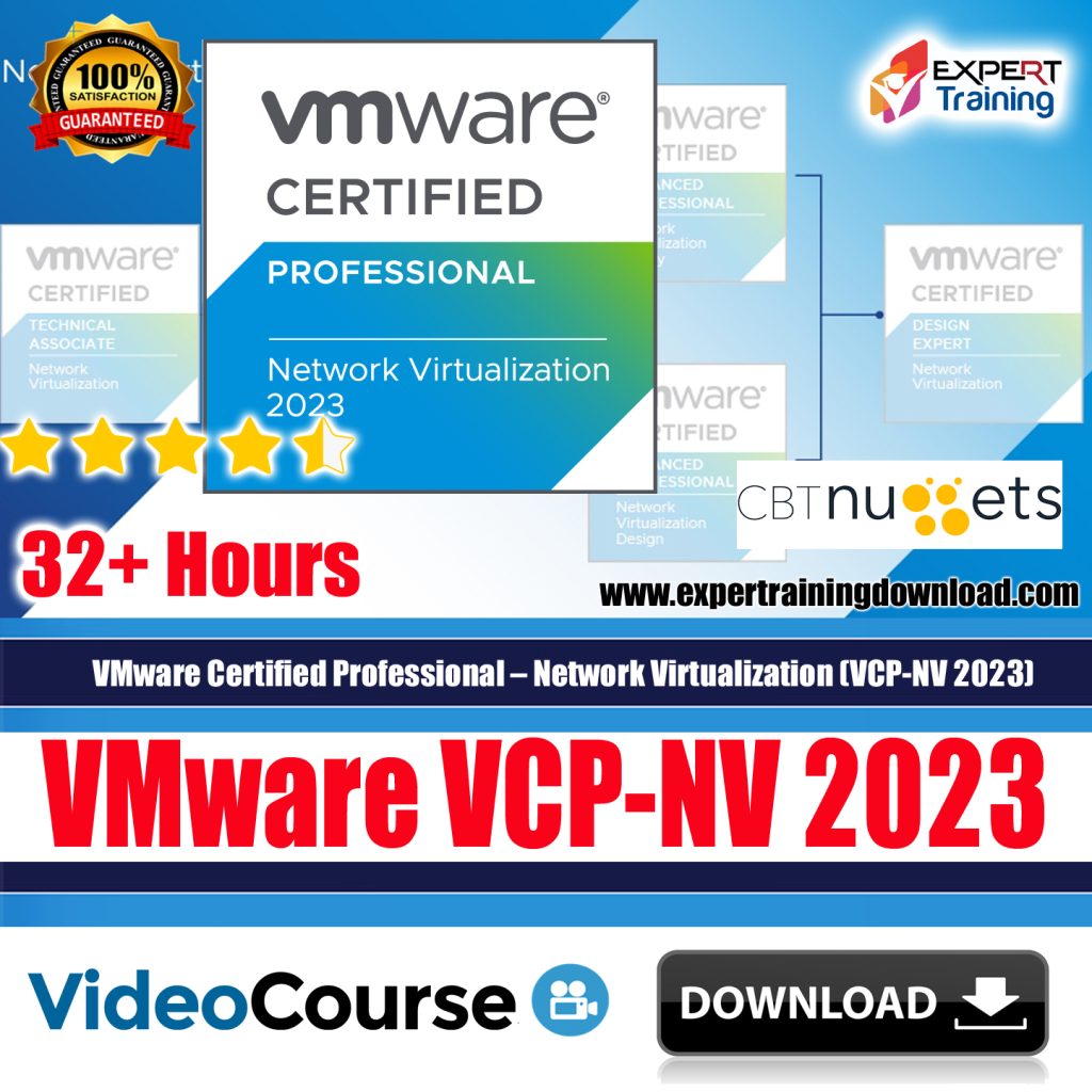 VMware Certified Professional - Network Virtualization (VCP-NV 2023) - Expert Training