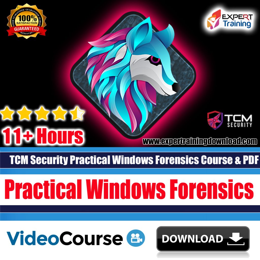 Practical Windows Forensics - Expert Training