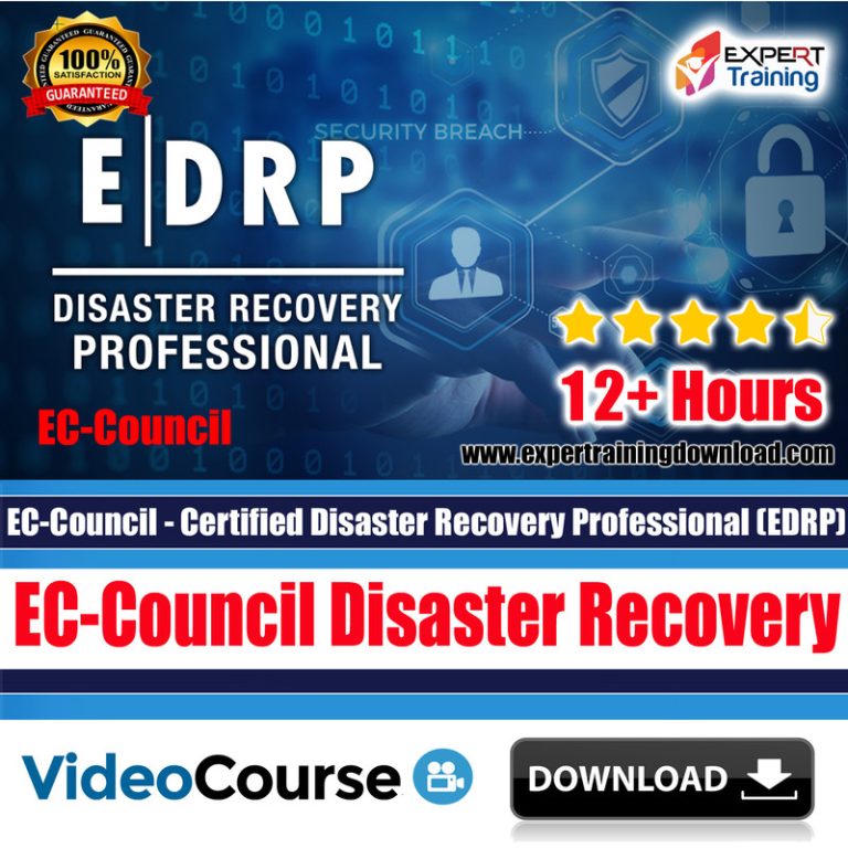 EC-Council - Certified Disaster Recovery Professional (EDRP) - Expert ...