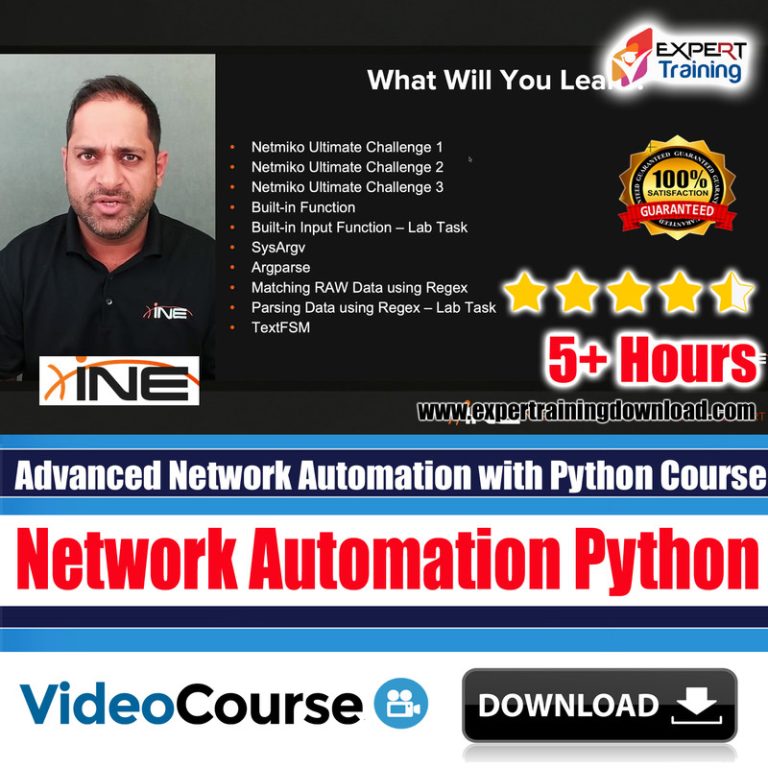 Introduction to Python for Network Engineers - Expert Training