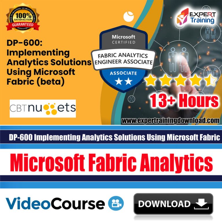 DP-600 Implementing Analytics Solutions Using Microsoft Fabric - Expert Training
