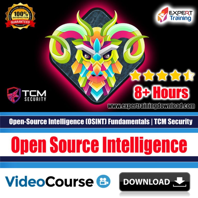 Open-Source Intelligence Fundamentals (OSINT) | TCM Security