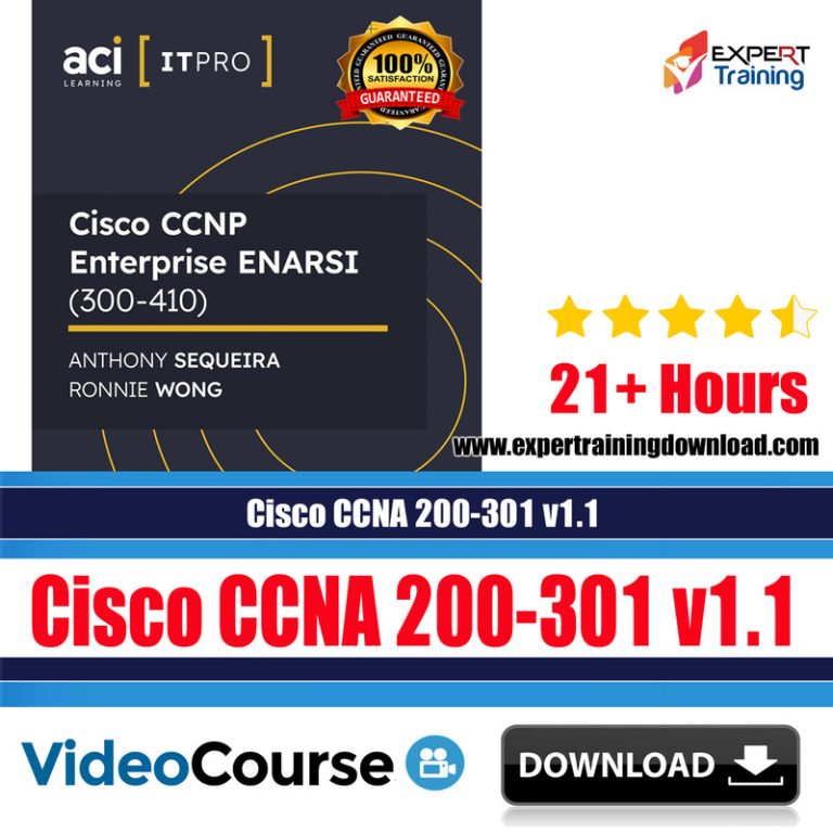 Cisco CCNA 200-301 v1.1 Exam Preparation - Expert Training
