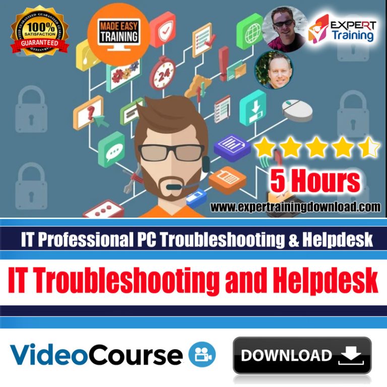 IT Professional PC Troubleshooting & Helpdesk Career Course - Expert Training