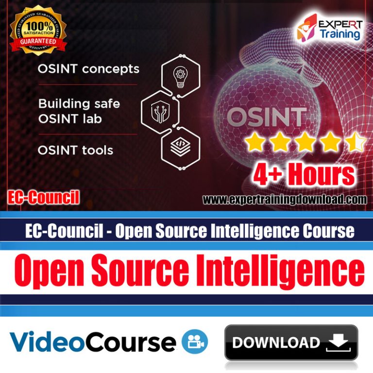Open Source Intelligence Course - Expert Training