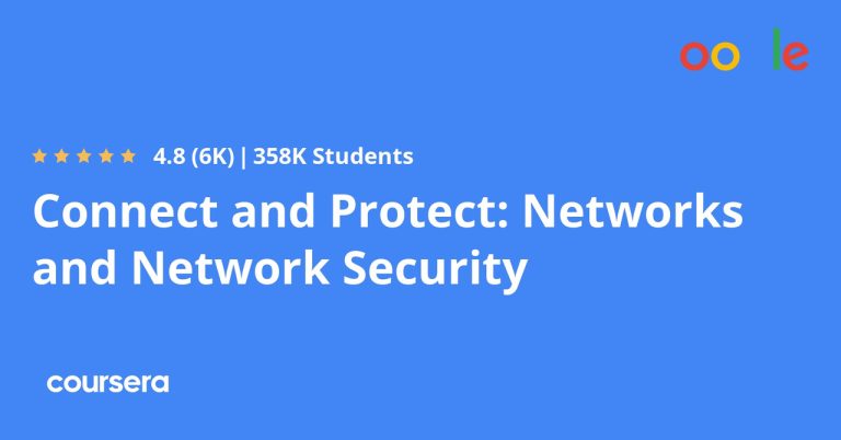 Network Security: Connect & Protect Networks (2025) - Coursera - Expert Training