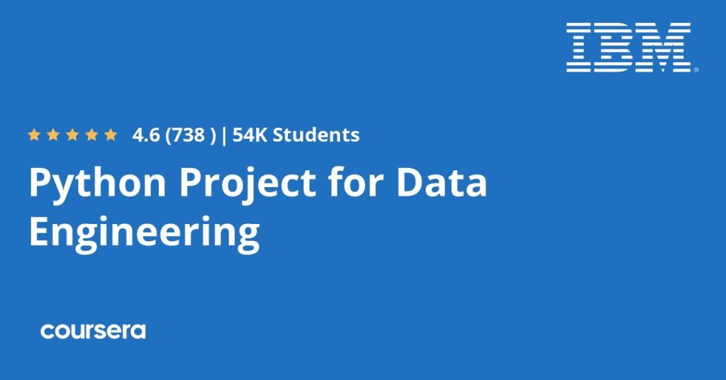 Python Project for Data Engineering (2025) - Coursera - Expert Training