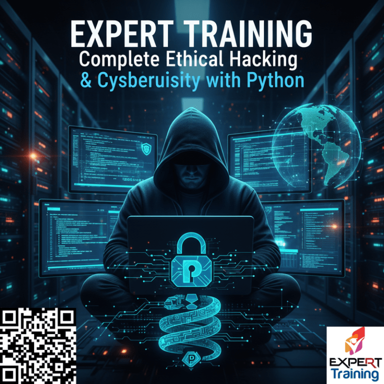 Complete Ethical Hacking & Cybersecurity with Python - Expert Training