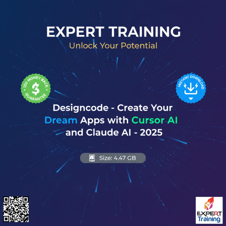 Create Dream Apps with Cursor & Claude AI (Designcode 2025) - Expert Training