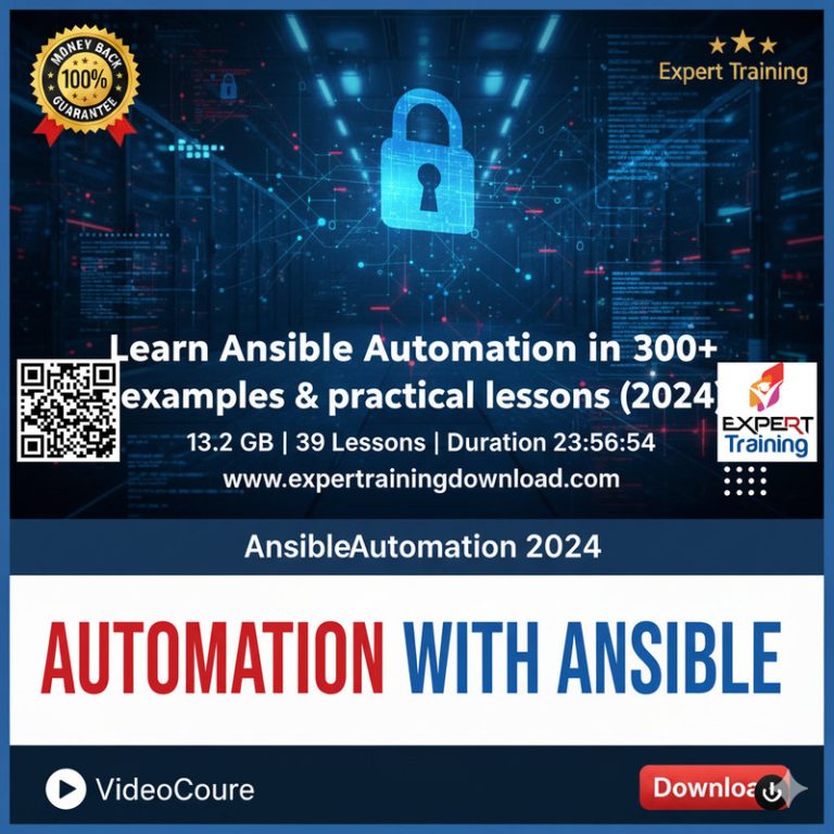 Ansible Automation with 300+ Examples (2024) - Expert Training