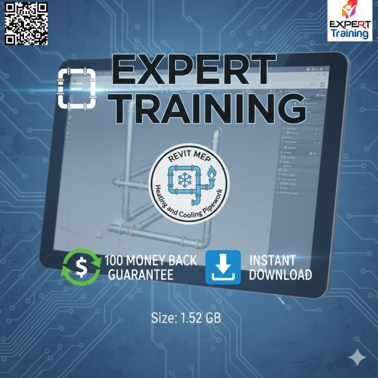 Revit MEP: Heating & Cooling Pipework Design - Expert Training