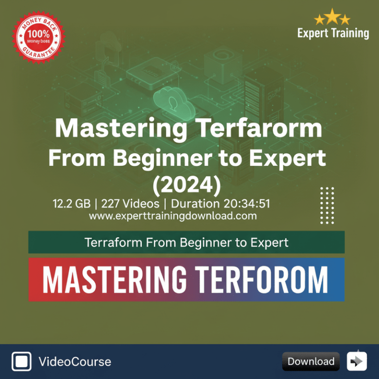 Mastering Terraform From Beginner to Expert 2024 - Expert Training