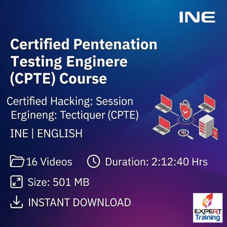 Certified Penetration Testing Engineer (CPTE) Course - Expert Training