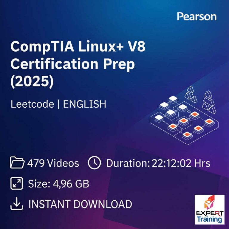 CompTIA Linux+ V8 Certification Prep (2025) - Expert Training