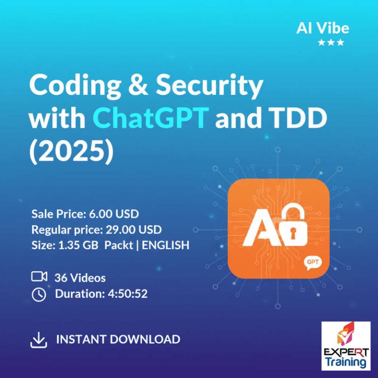 AI Vibe Coding & Security with ChatGPT and TDD (2025) - Expert Training