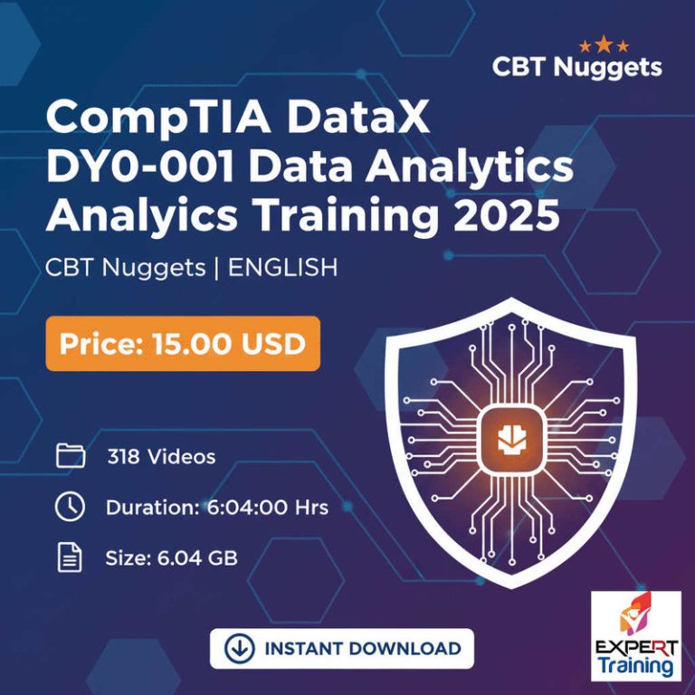 CompTIA DataX DY0-001 Data Analytics Training 2025 - Expert Training