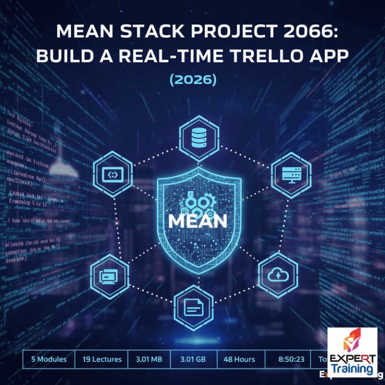 MEAN Stack Project 2026: Build a Real-Time Trello App - Expert Training
